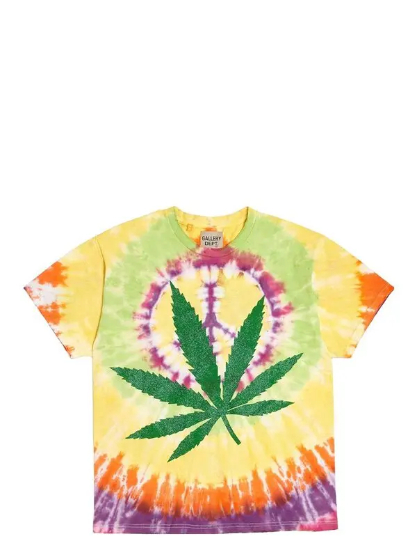 GALLERY DEPT. Weed T-shirt - Tie Dye