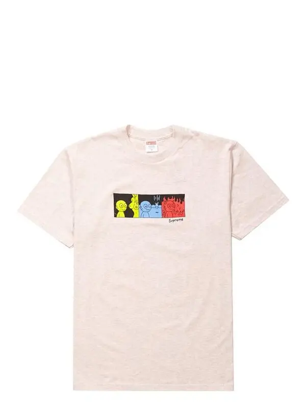 Supreme Life Tee Shirt - Heather Light Pink