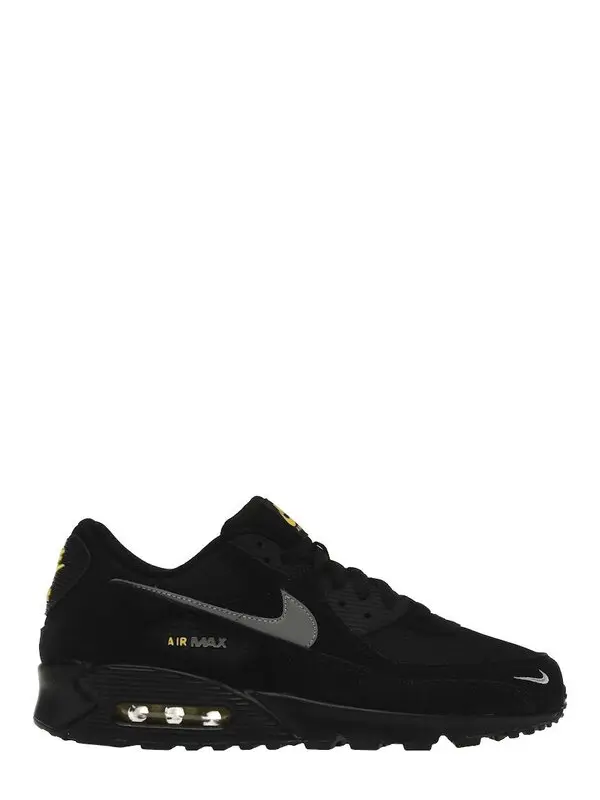 Nike Air Max 90 Sneakers - Black/yellow Strike/metallic Cool Grey