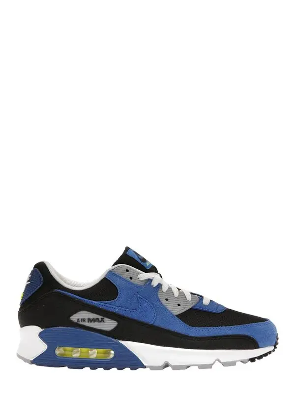 Nike Air Max 90 Sneakers - Black/atlantic Blue/voltage Yellow
