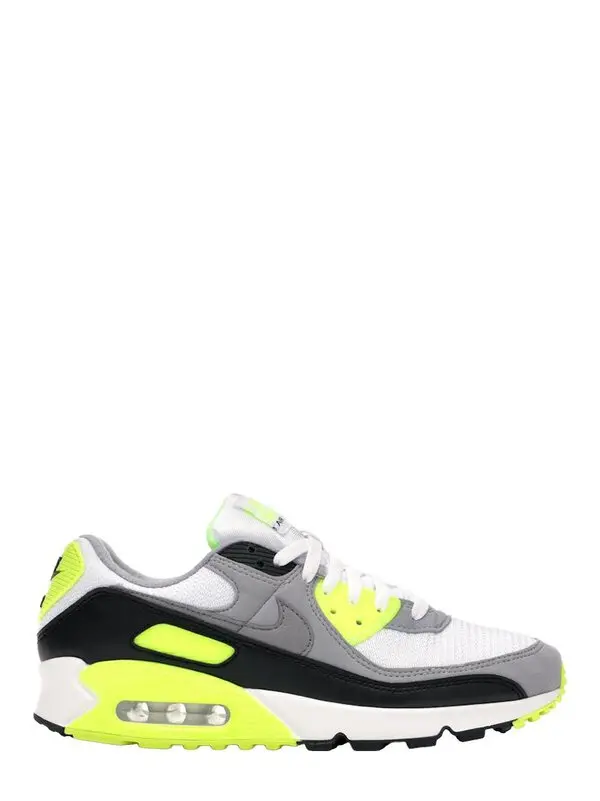 Nike Air Max 90 Og Sneakers - White/particle Grey/volt