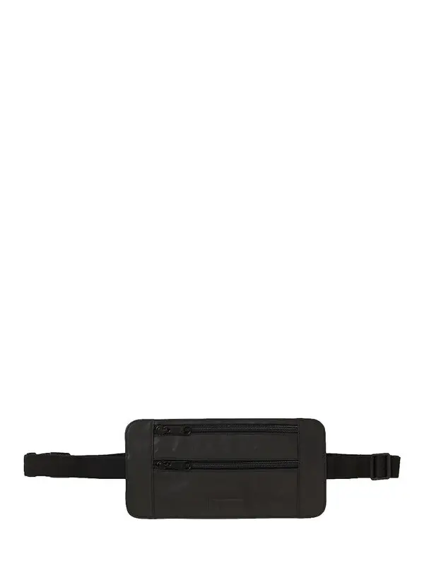 Supreme Leather Waist/shoulder Pouch - Black