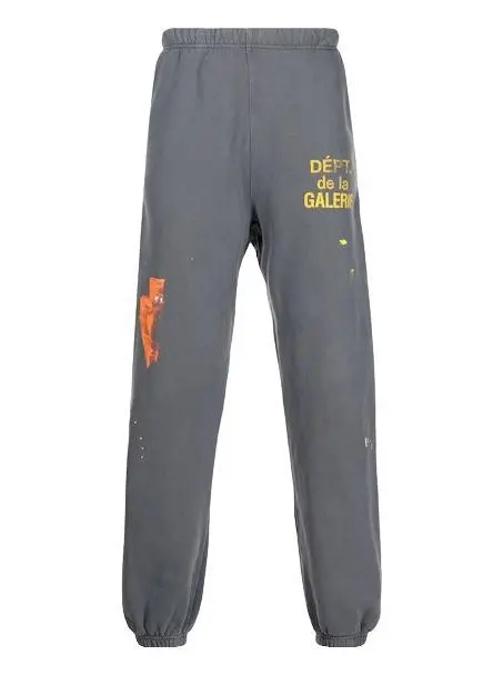 GALLERY DEPT. Paint Splatter Detail Track Pants - Gray