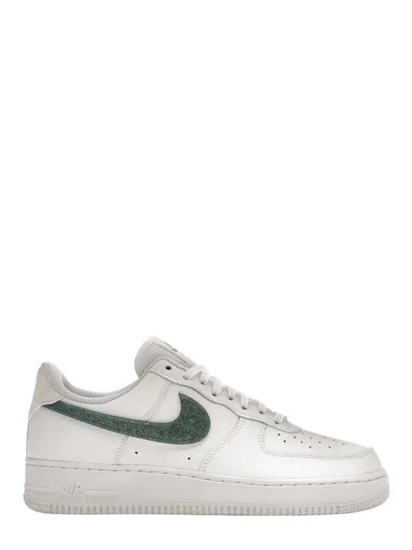 Nike Air Force 1 Low Glitter Swoosh Sneakers - White/grey Fog