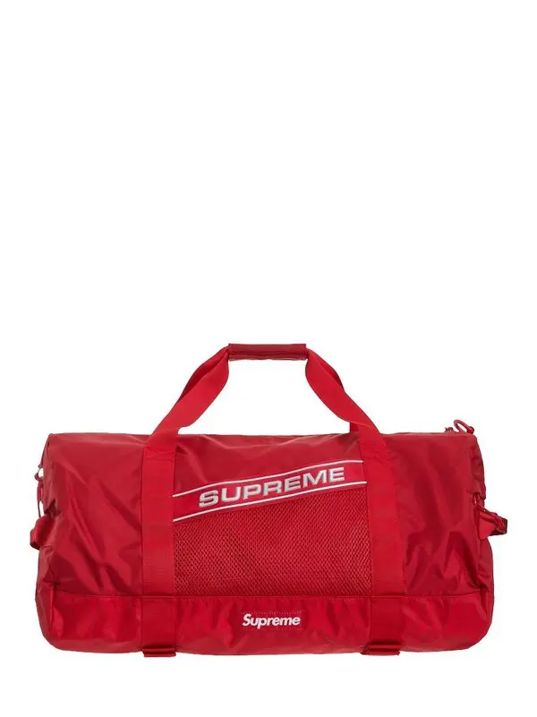 Supreme Logo Duffle Bag - Red