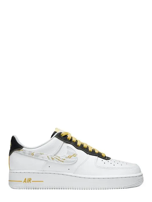 Nike Air Force 1 Low Link Zebra - White/gold/black