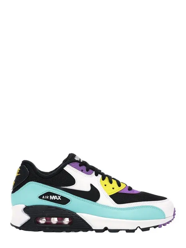 Nike Air Max 90 Sneakers - Black/bright Violet/pink Blast