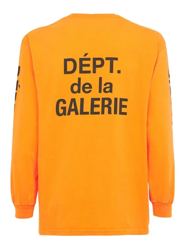 GALLERY DEPT. French Souvenir Long Sleeve T-shirt - Orange