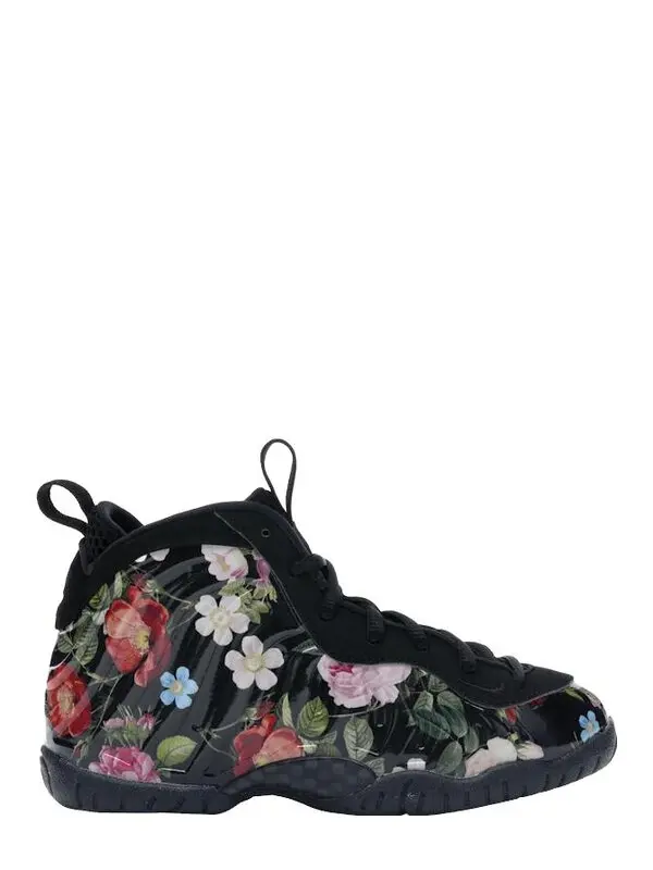 Nike Air Foamposite One Floral Sneakers - Black/metallic Gold