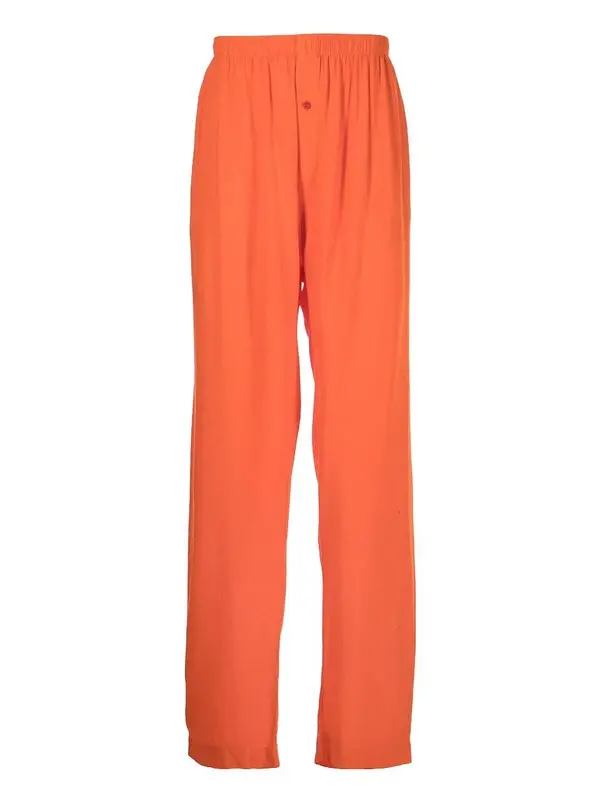 GALLERY DEPT. Elasticated Cotton Trousers - Orange