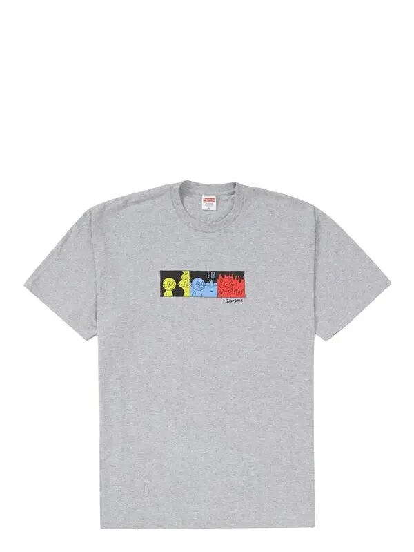 Supreme Life Tee Shirt - Heather Grey