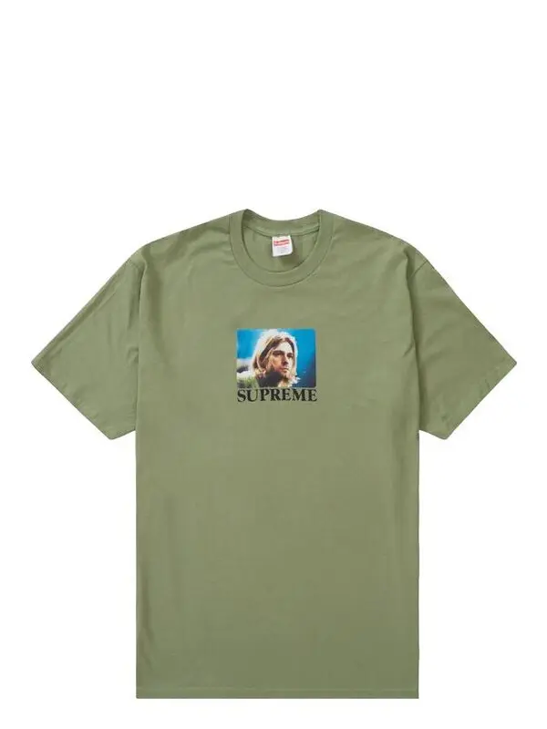 Supreme Kurt Cobain Tee Shirt - Light Olive