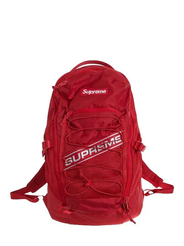 Supreme Logo Backpack - Red