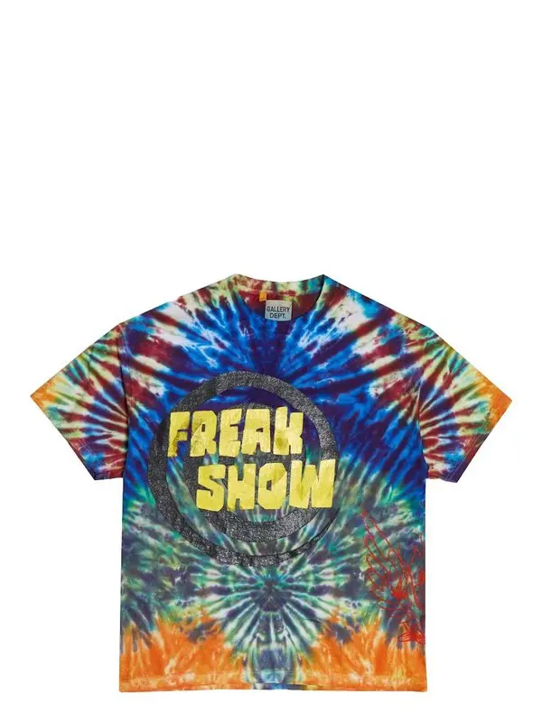 GALLERY DEPT. Freak Show T-shirt - Tie Dye