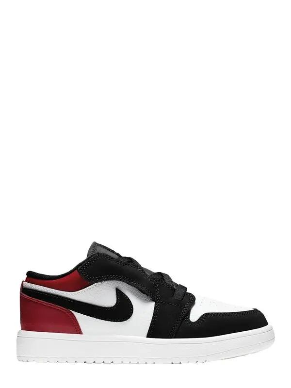 JORDAN 1 Low Alt Toe Sneakers - White/black/gym Red