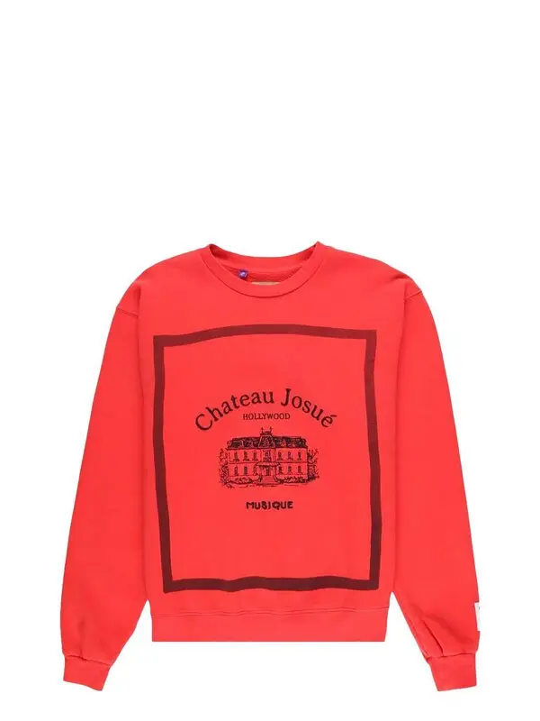 GALLERY DEPT. Musique Crewneck Sweatshirt - Red