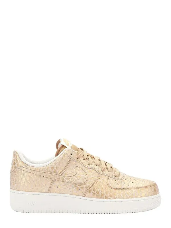 Nike Air Force 1 Low Sneakers - Metallic Gold/summit White