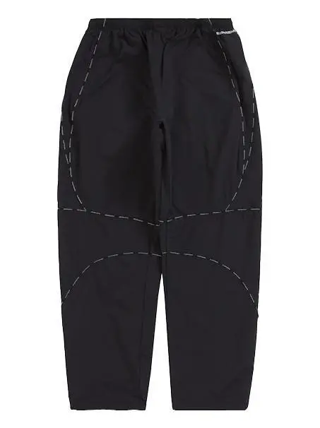 Supreme Logo Piping Track Pant - Black