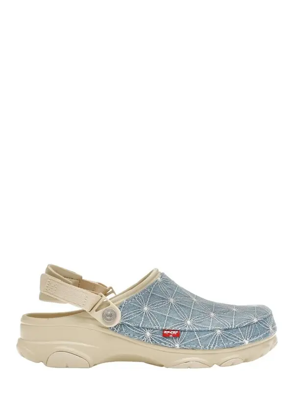 CROCS Classic All-terrain Clog Levi's Sashiko - Bone/blue