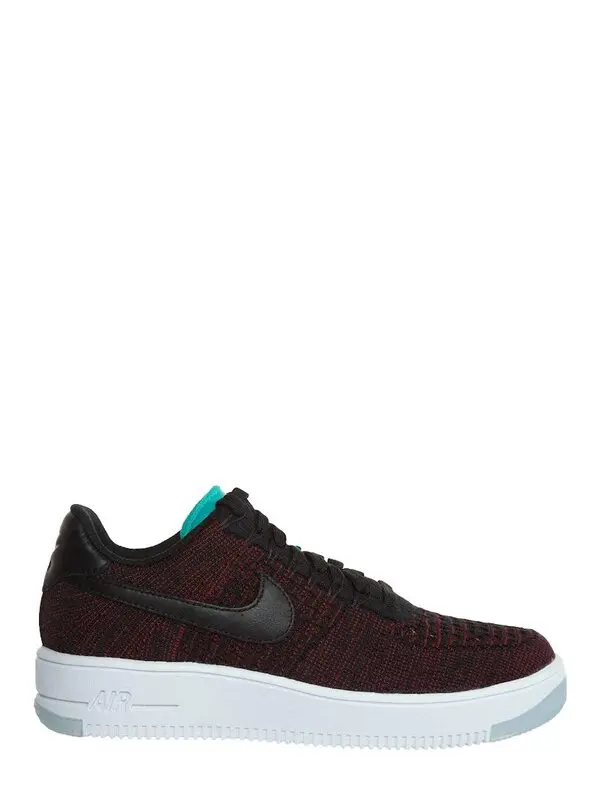Nike Af1 Flyknit Low - Black/team Red