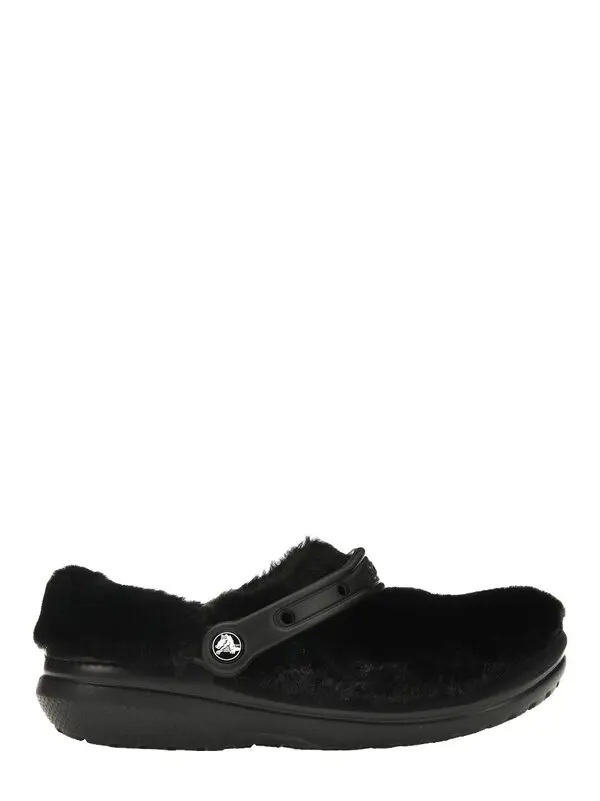 CROCS Classic Fur Clog - Black