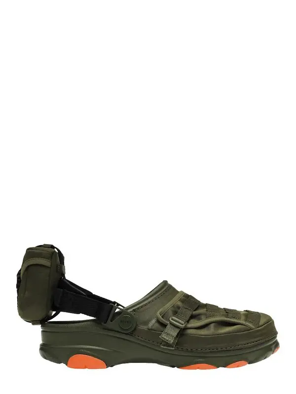 CROCS Bespoke Classic All-terrain Beams Military - Olive/black/orange