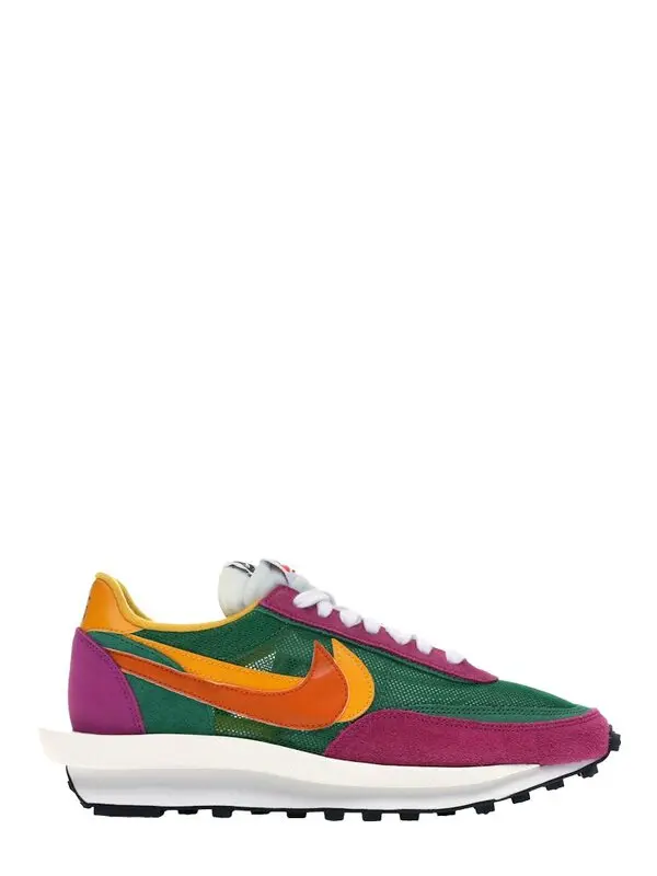 Nike Ld Waffle Sacai Sneakers - Pine Green/clay Orange/del Sol