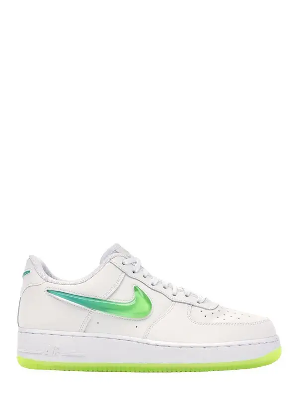 Nike Air Force 1 Low Jelly Swoosh - White/hyper Jade/volt