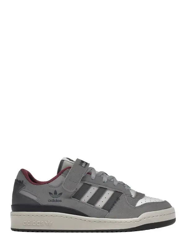 Adidas Forum 84 Low Home Alone 2 Sneakers - Charcoal Solid Grey/crystal White/grey Four