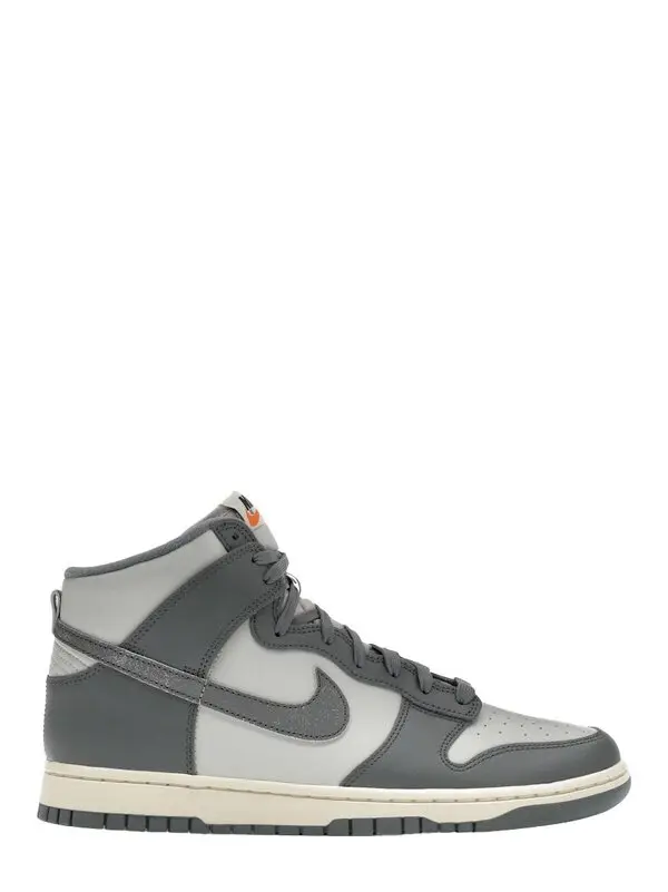 Nike Dunk High Vintage Sneakers - Light Bone/tumbled Grey/coconut Milk