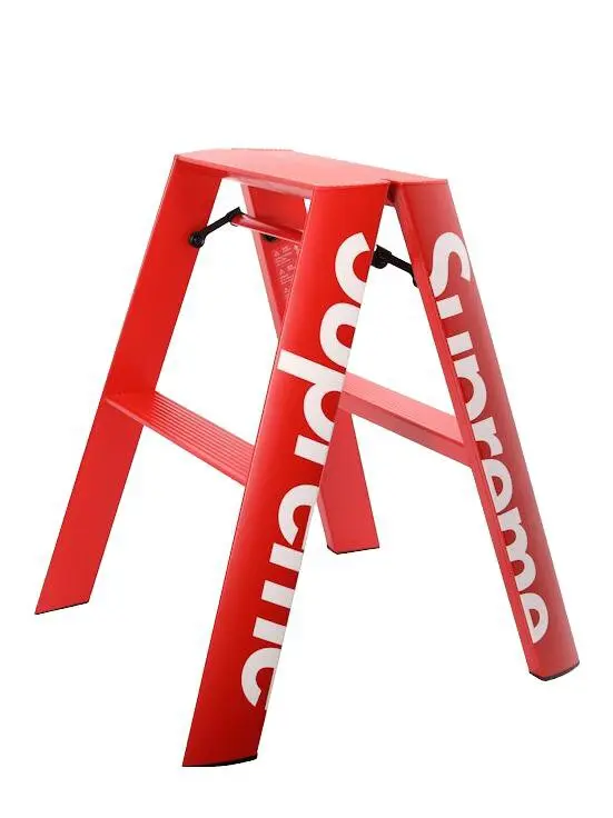 Supreme Lucano Step Ladder - Red