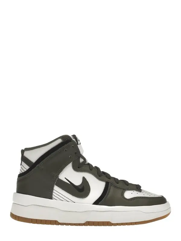 Nike Dunk High Up Sneakers - Summit White/cargo Khaki/black