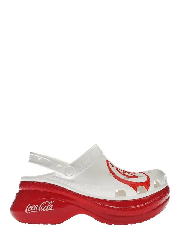 CROCS Classic Bae Clog Cocacola - White/red