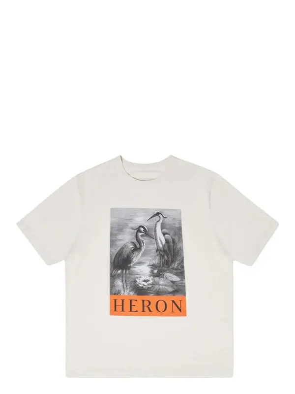 Heron Preston Nf Heron Bw Short Sleeve T-shirt - White/black