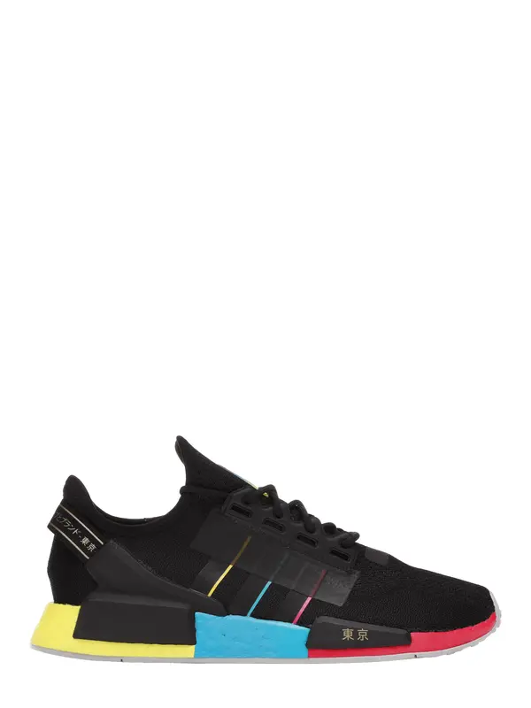 Adidas Nmd R1 V2 Tokyo Nights Sneakers - Core Black/bold Pink/bold Aqua