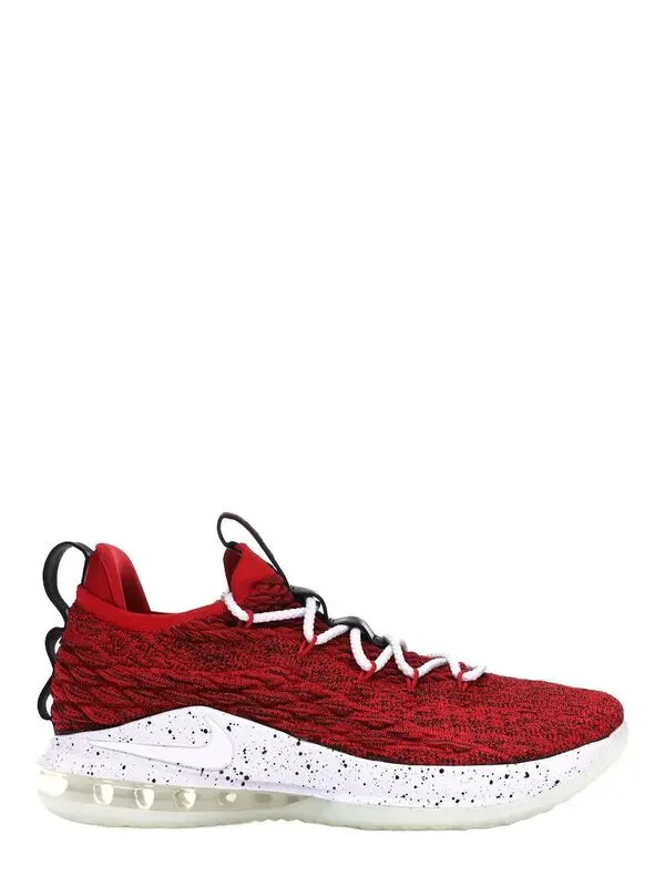 Nike Lebron 15 Low Sneakers - University Red/white/black