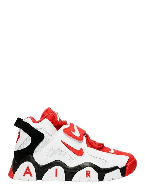 Nike Air Barrage Mid Sneakers - White/black/university Red