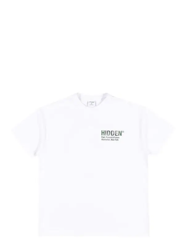 HIDDEN NY Boro Tee Shirt - White/green
