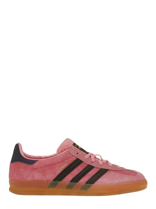 Adidas Gazelle Indoor Sneakers - Bliss Pink/core Black/collegiate Purple