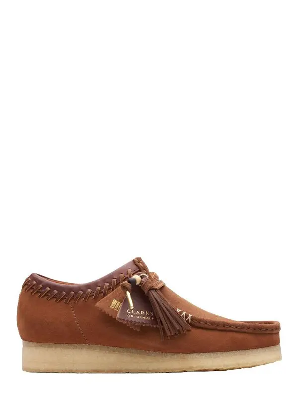 Clarks Wallabee - Brown/dark Tan Combination