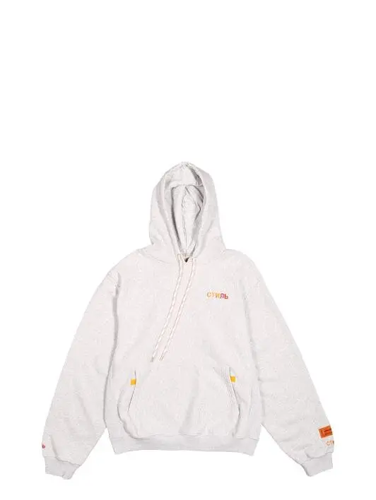 Heron Preston Ctnmb Mel Egg Hoodie - Melange Grey