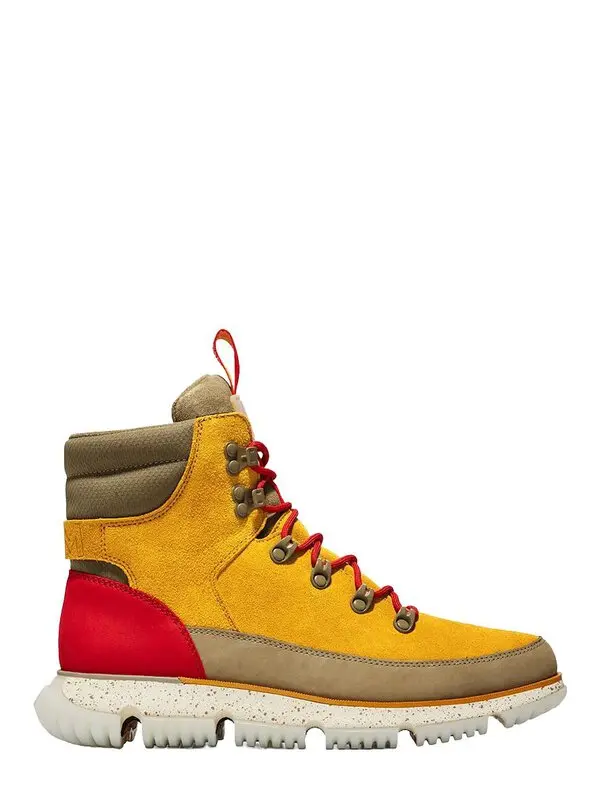 Cole Haan 4.zerogrand Hiker Boots - Mineral Yellow Suede