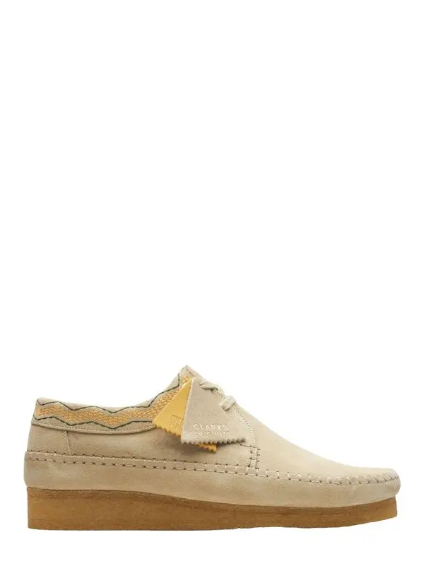 Clarks Weaver - Tan/maple Suede Emb