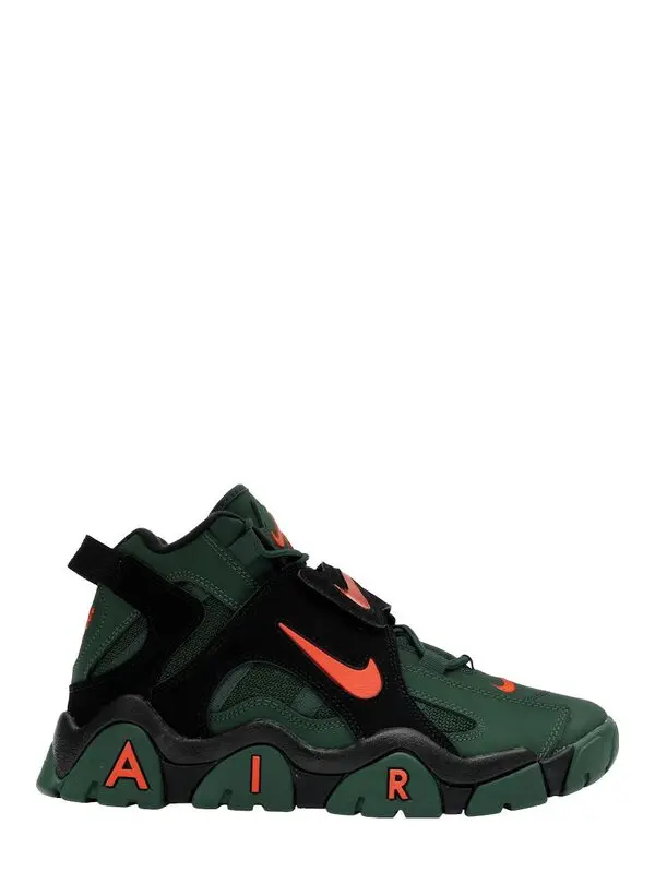 Nike Air Barrage Mid Super Bowl Liv Sneakers - Green/orange/black