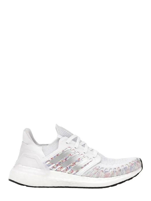 Adidas Ultraboost 20 Sneakers - Cloud White/silver Metallic
