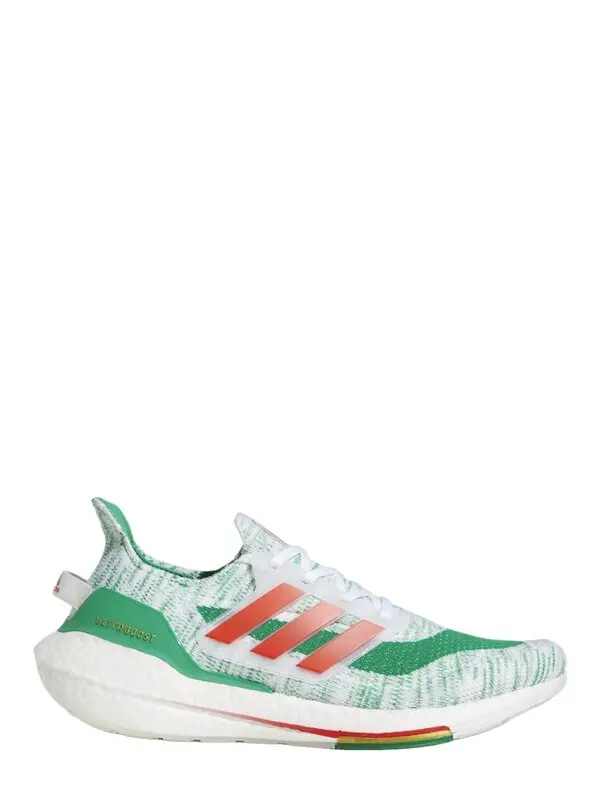 Adidas Ultra Boost 21 Mexico National Soccer Team Sneakers - Cloud White/red/green