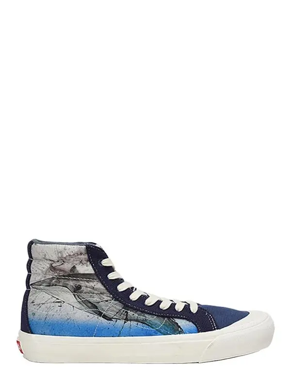 VANS Style 138 Ralph Steadman Whalein High-top Sneakers - Blue