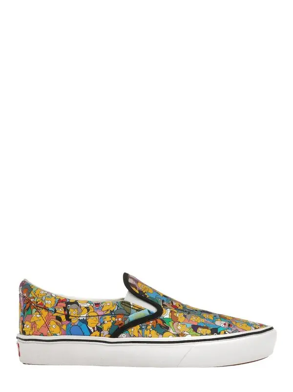 VANS X The Simpsons Comfycush Slip-on Sneakers - Multi/true White
