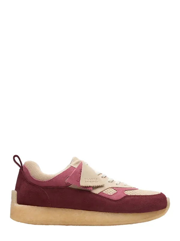 Clarks Lockhill Ronnie Fieg 8th Street Sneakers - Oxblood Combi