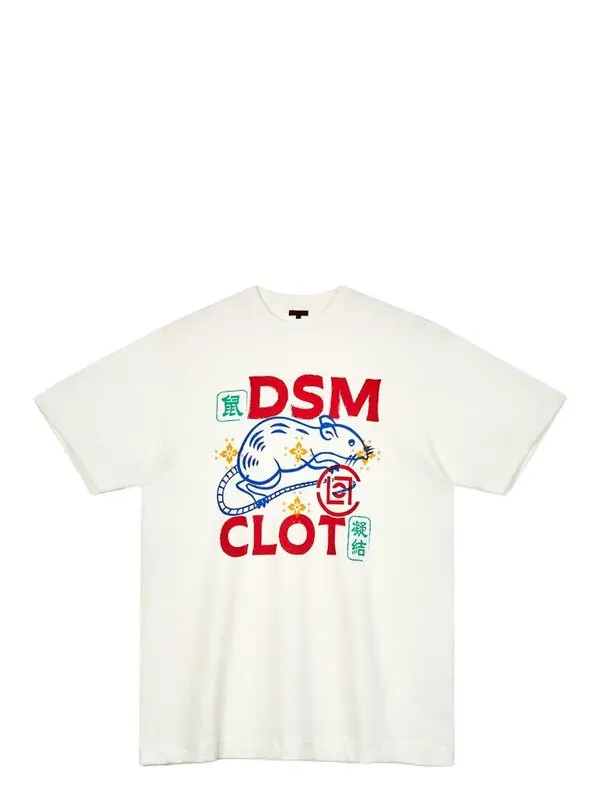 CLOT X Dover Street Market Year Of The Rat T-shirt - White